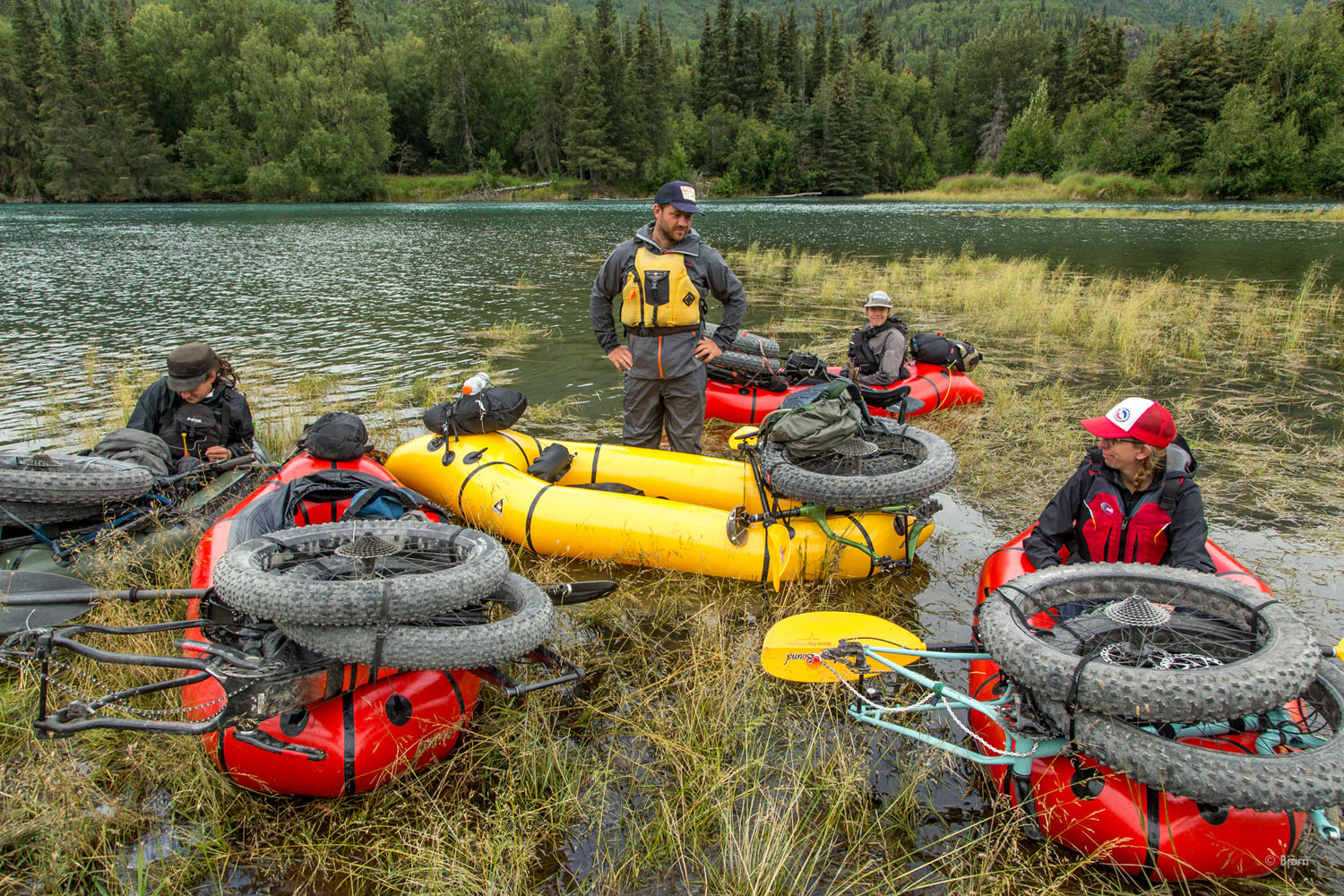 Bikerafting, A Beginner's Guide to Bikepacking and Packrafting ...